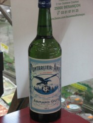 PONTARLIER-ANIS à l'ancienne sans sucre 1L - Vins / Alcool JURA